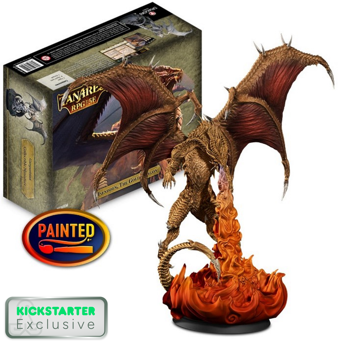 Gold Dragon Expansion [PAINTED] (Kickstarter Exclusive)