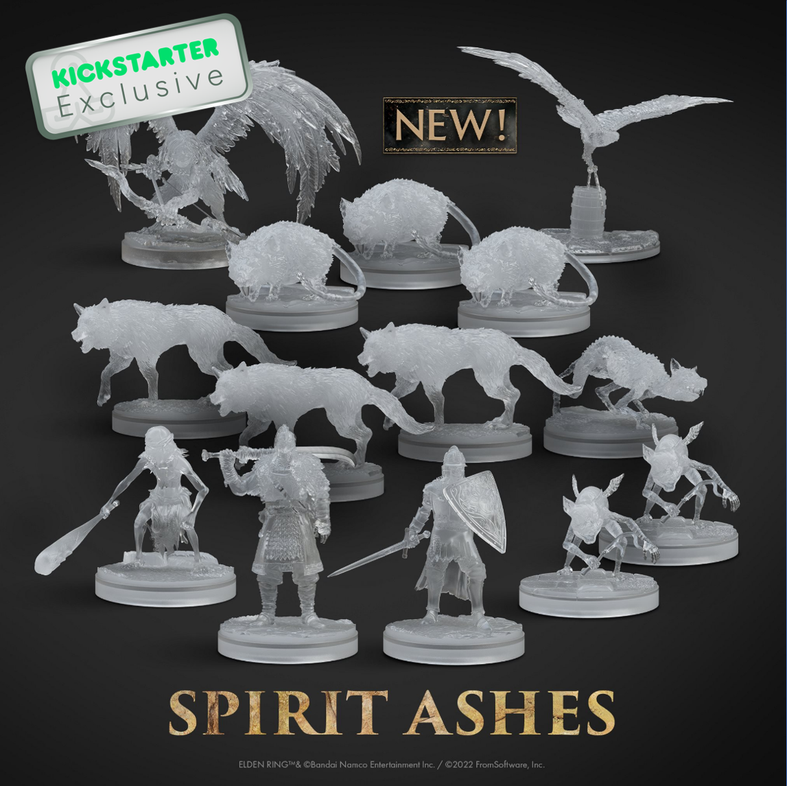 Spirit Ashes & Dual Layer Player Boards (Kickstarter Exclusive Bundle)