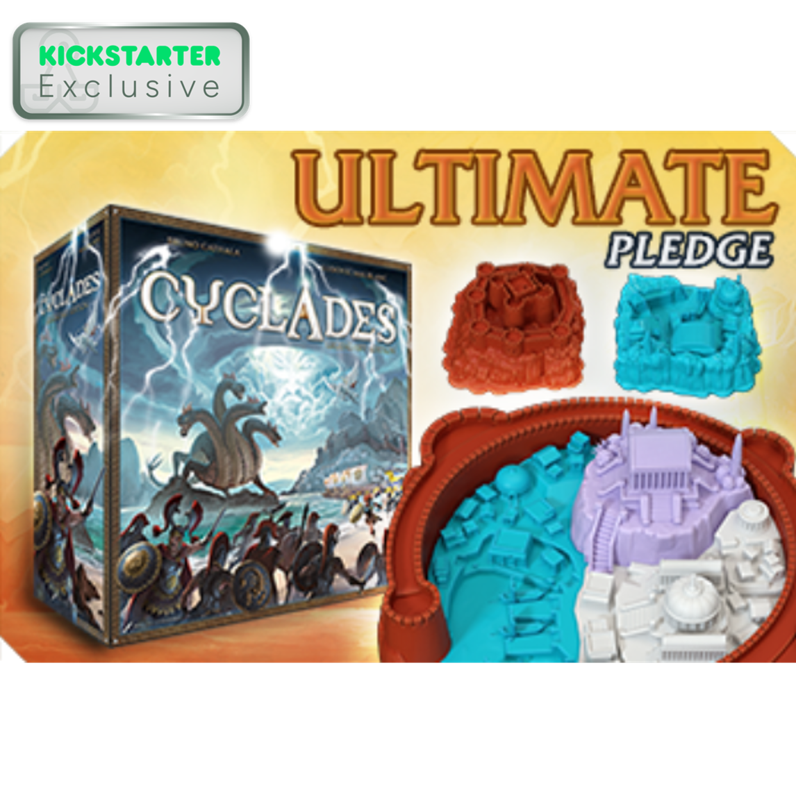 Cyclades Legendary Edition - Ultimate All-In Pledge (Kickstarter Exclu